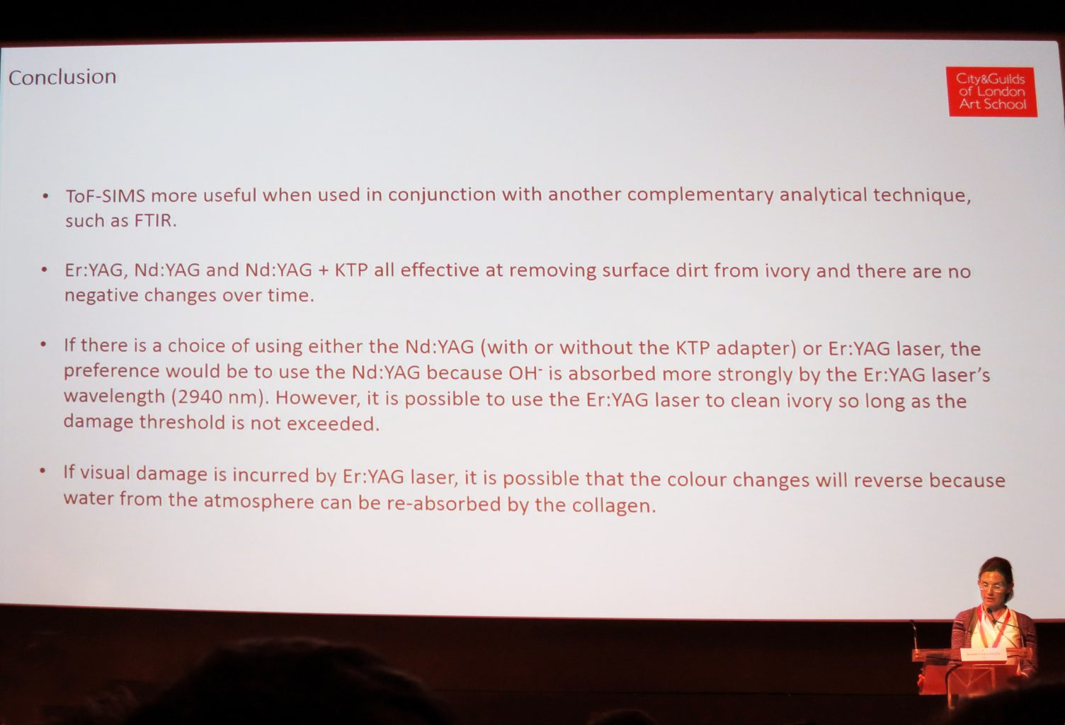 MA Conservation graduate speaks at international conference | City ...