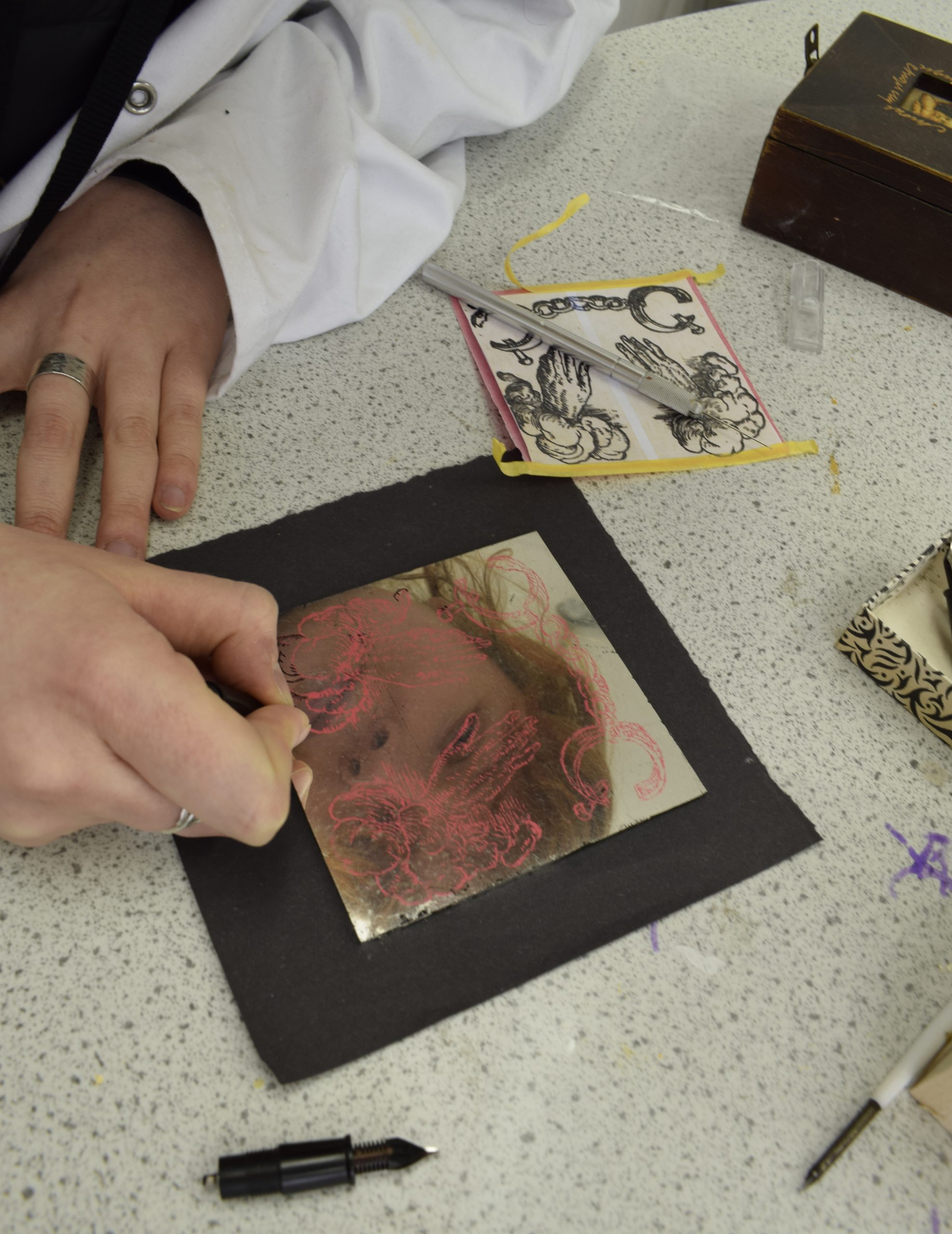 First Year – Gilding with Rian Kanduth | City & Guilds | London Art School