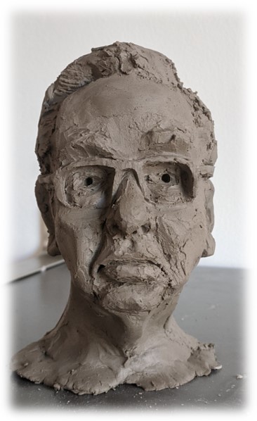 Head modelling in clay | City & Guilds | London Art School