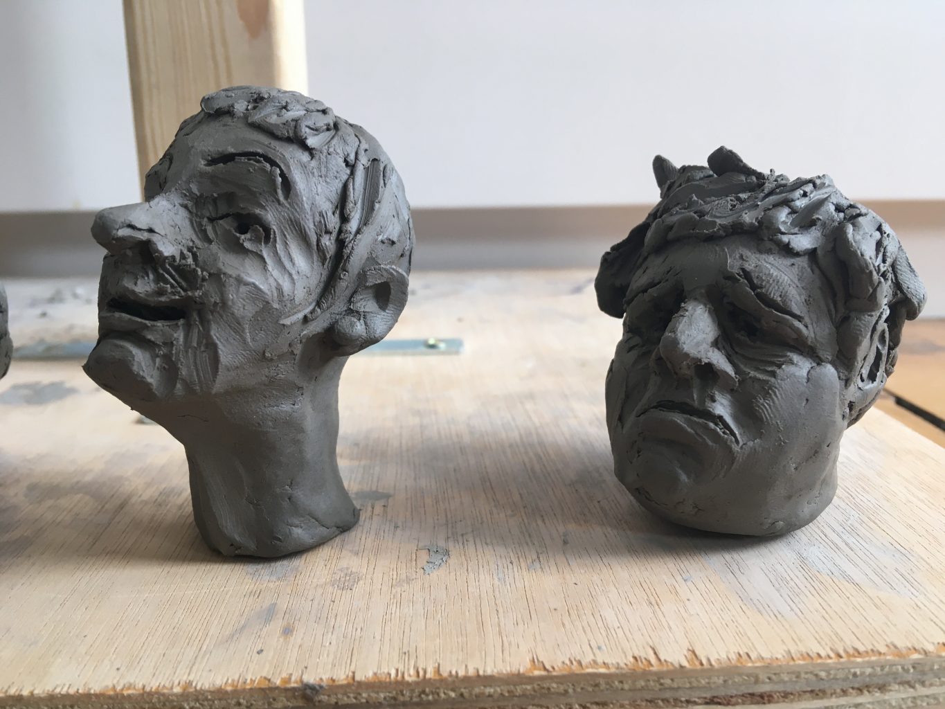 Head modelling in clay | City & Guilds | London Art School