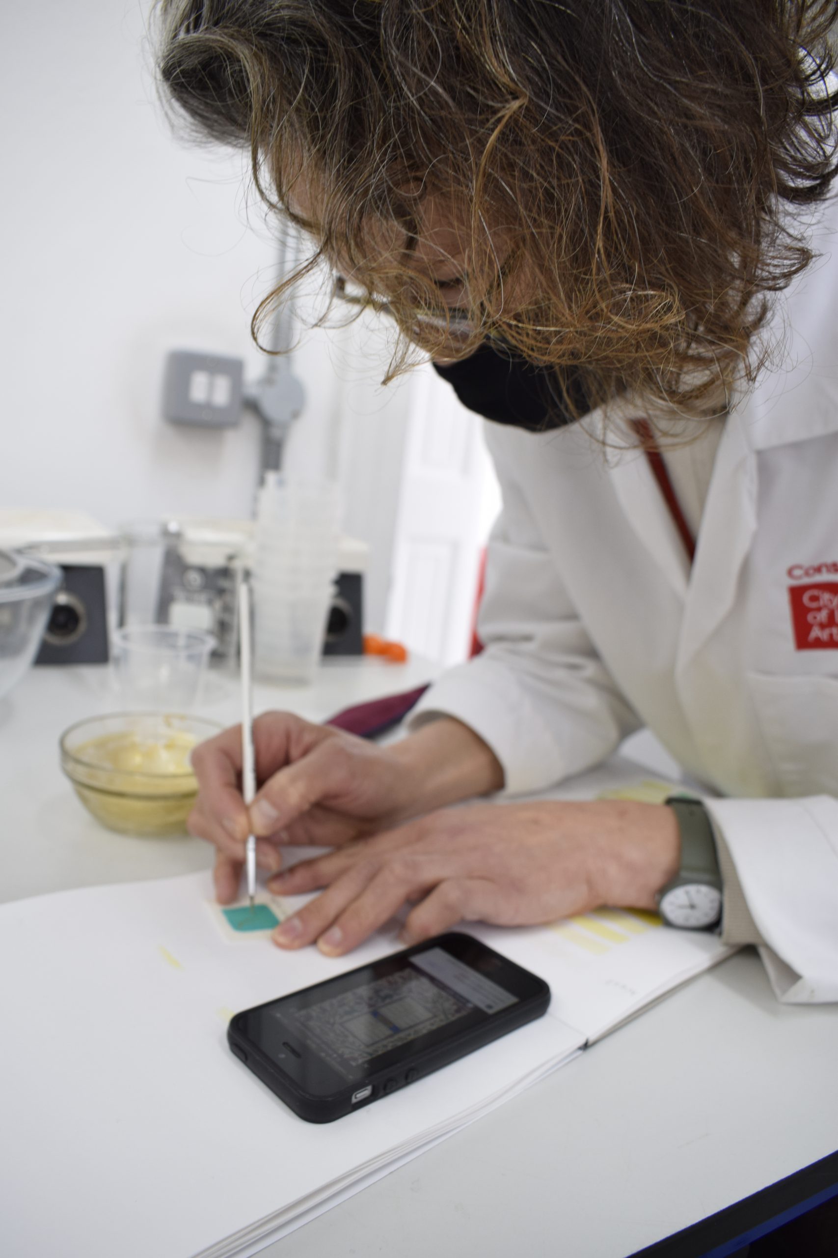 Books & Paper students study medieval colours | City & Guilds | London ...