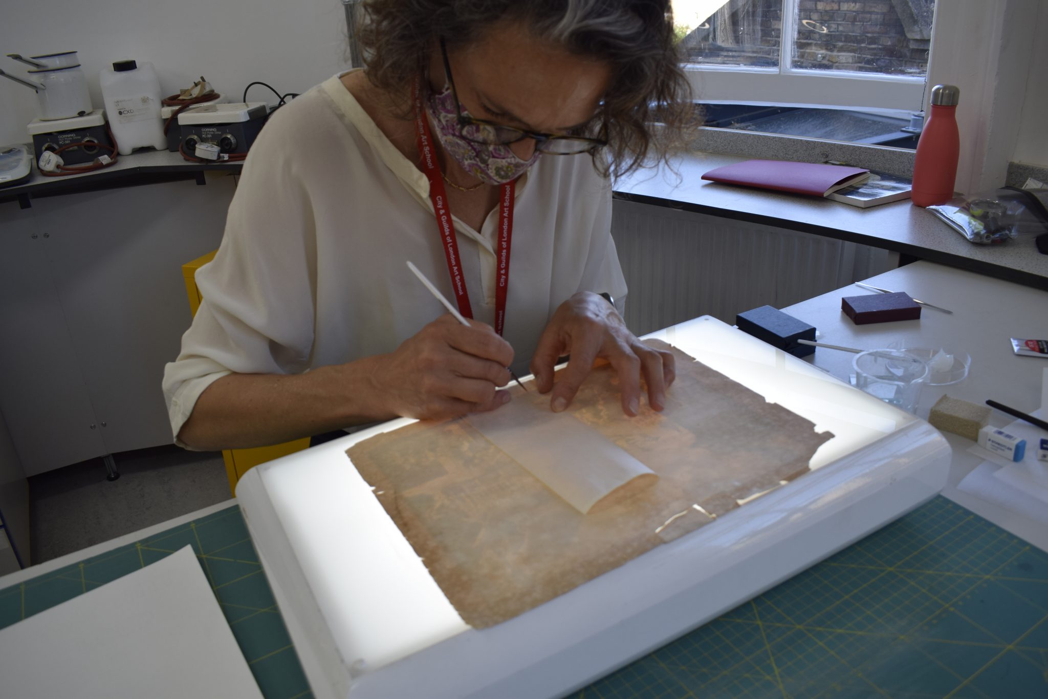 Introduction to Conservation workshop for Books & Paper students | City ...