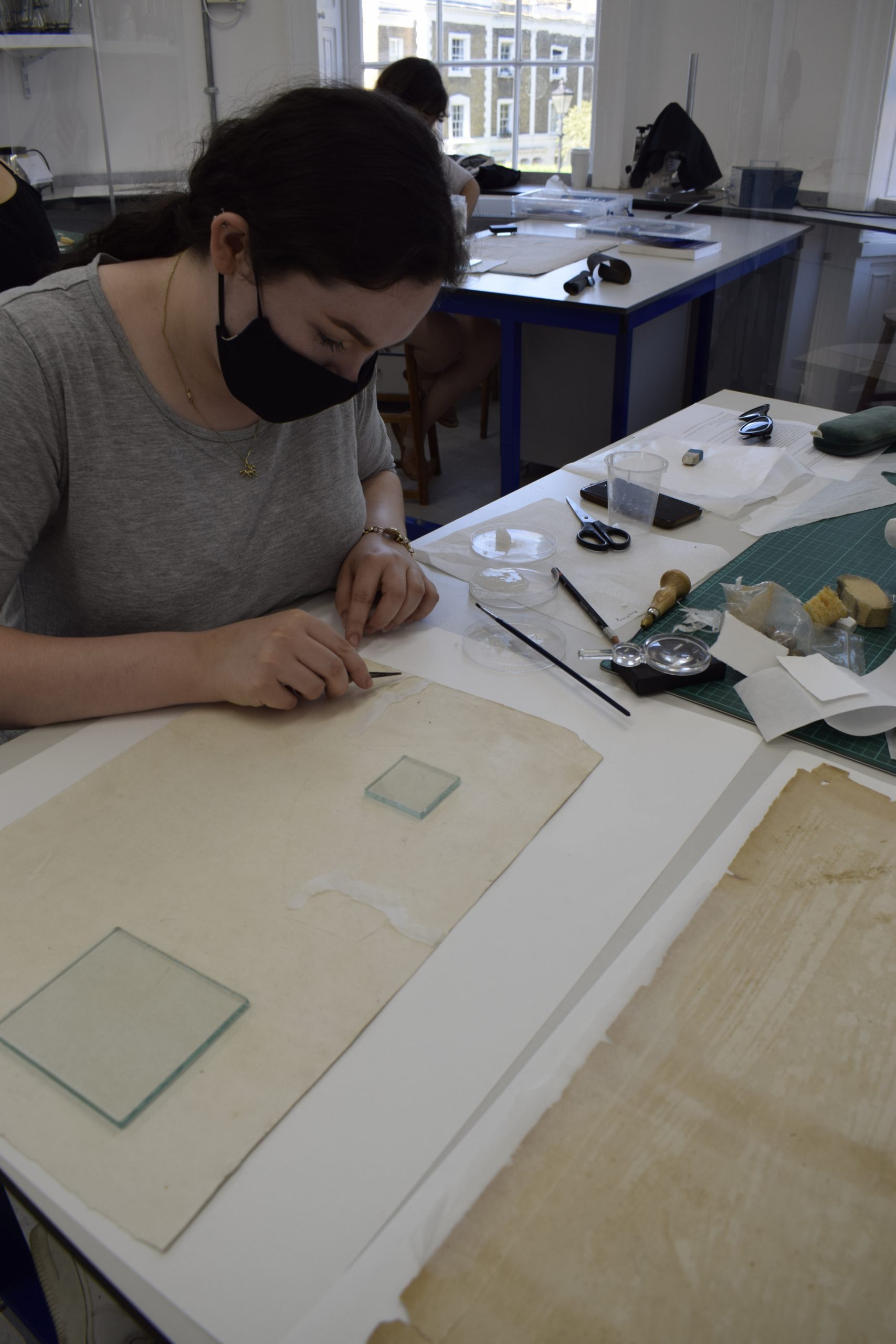 Introduction to Conservation workshop for Books & Paper students | City ...