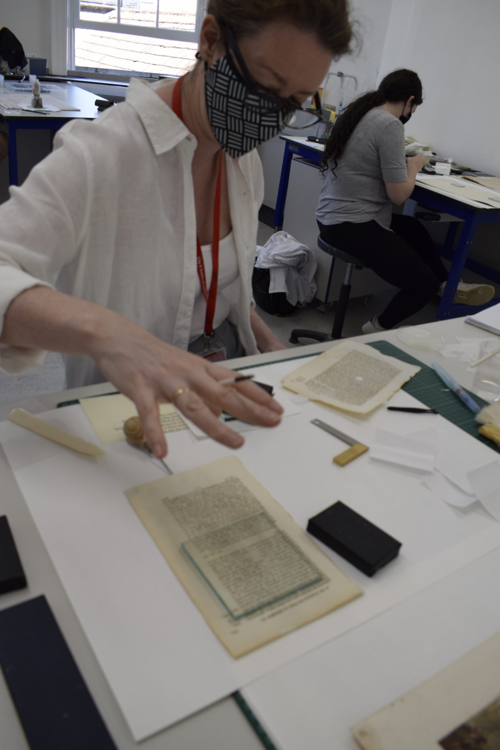 Introduction to Conservation workshop for Books & Paper students | City ...