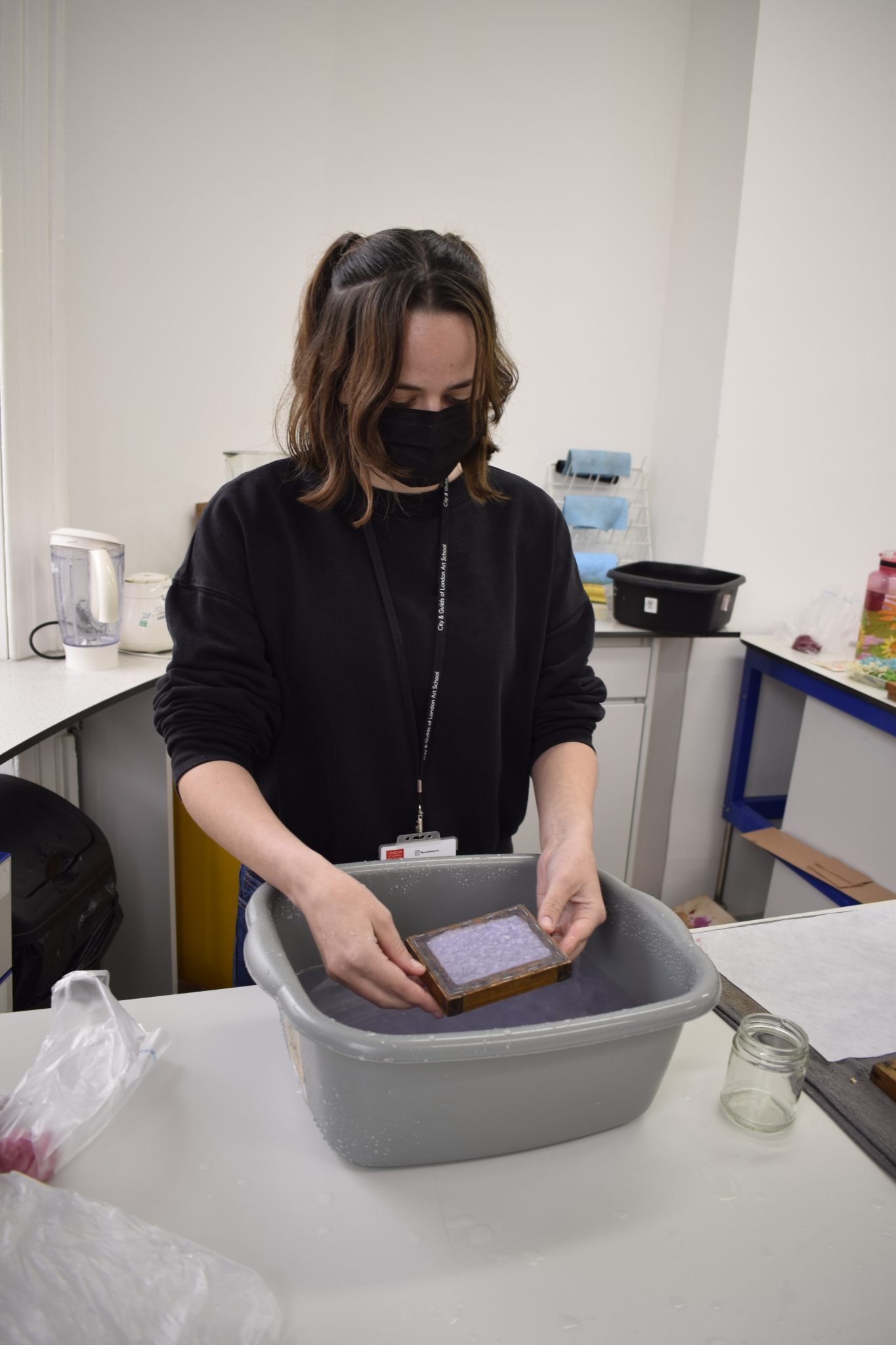 Books & Paper students learn paper-making techniques | City & Guilds ...