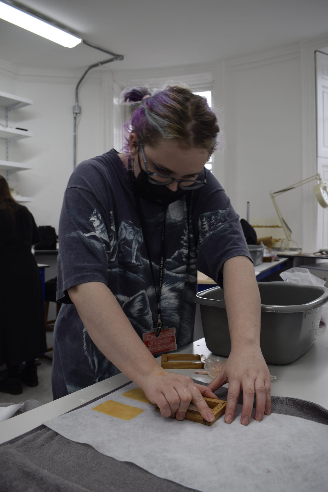 Books & Paper students learn paper-making techniques | City & Guilds ...