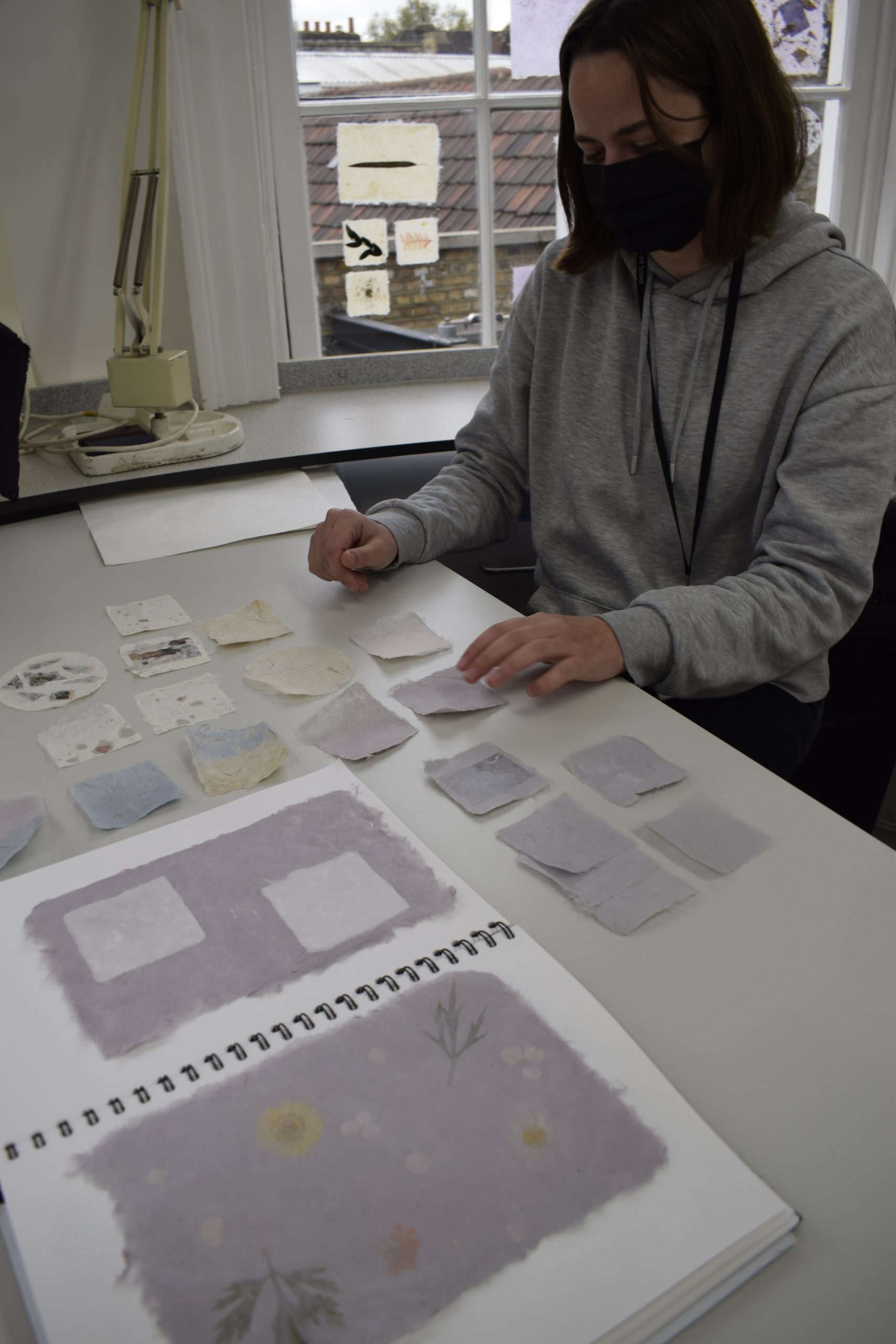 Books & Paper students learn paper-making techniques | City & Guilds ...