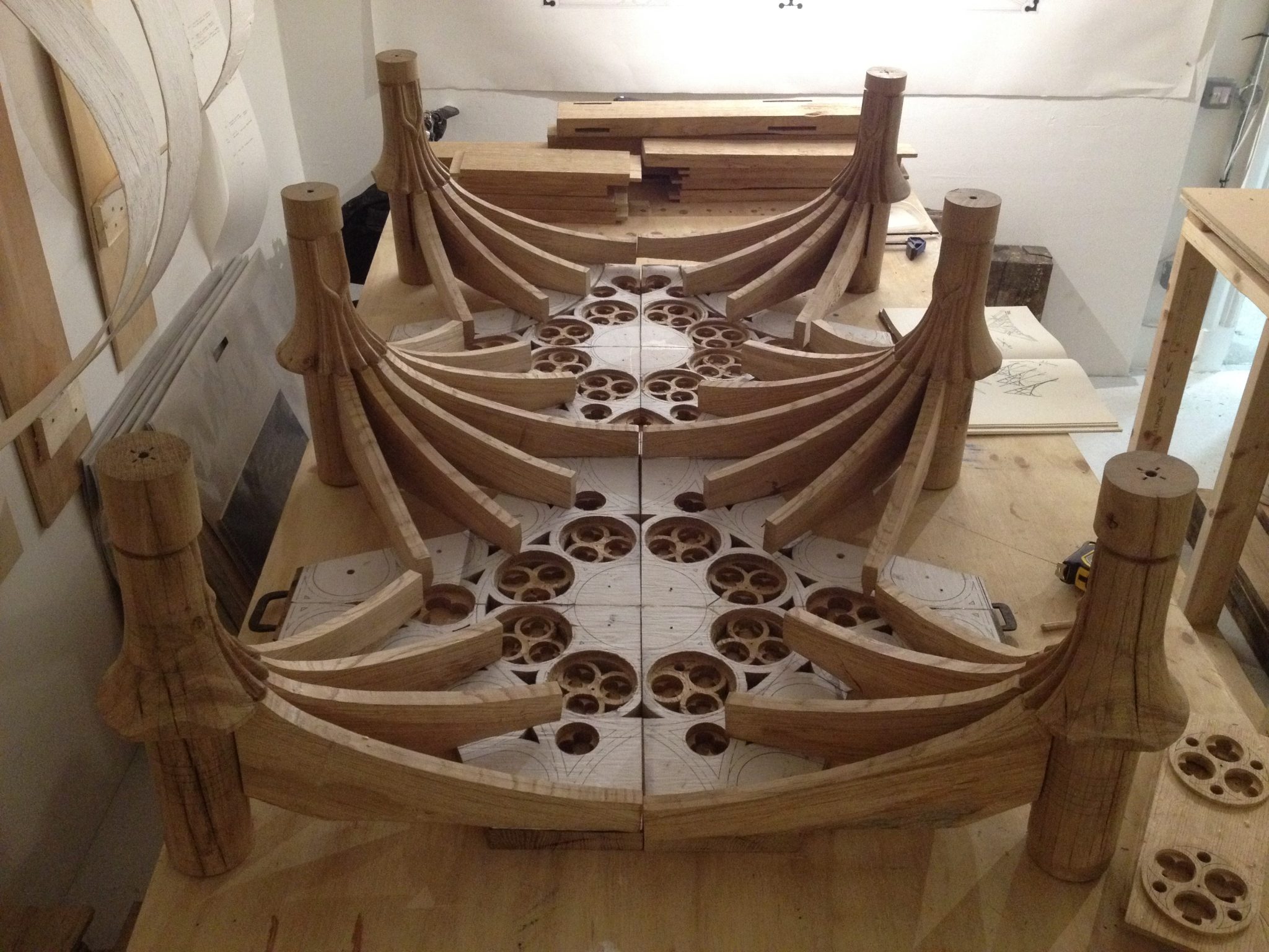 Designing and constructing a timber vault | City & Guilds | London Art ...