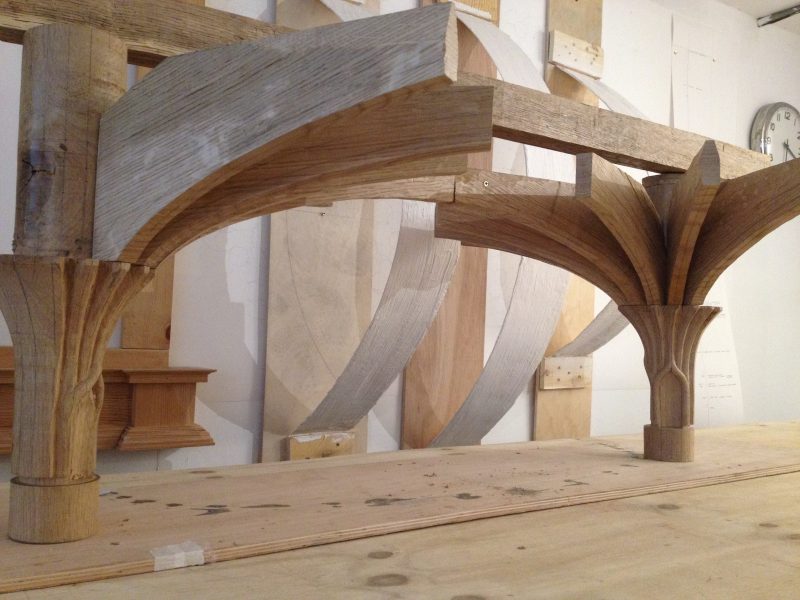 Designing and constructing a timber vault | City & Guilds | London Art ...