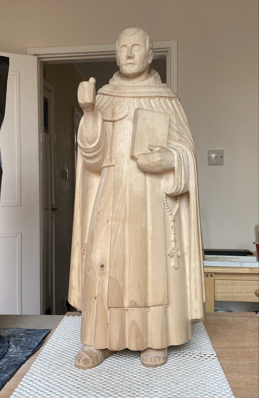 Celestial carving commission for French convent | City & Guilds ...