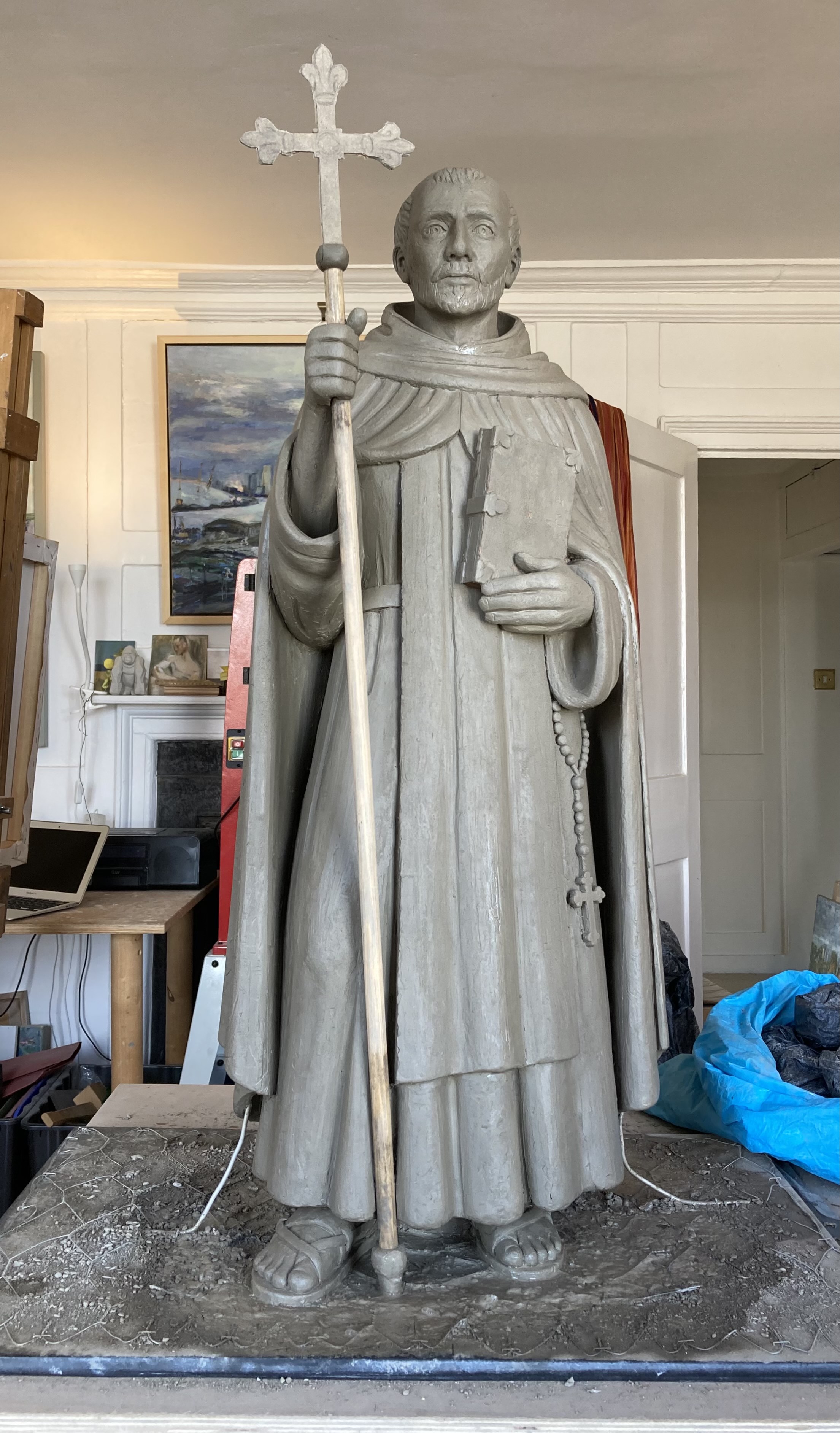 Celestial carving commission for French convent | City & Guilds ...