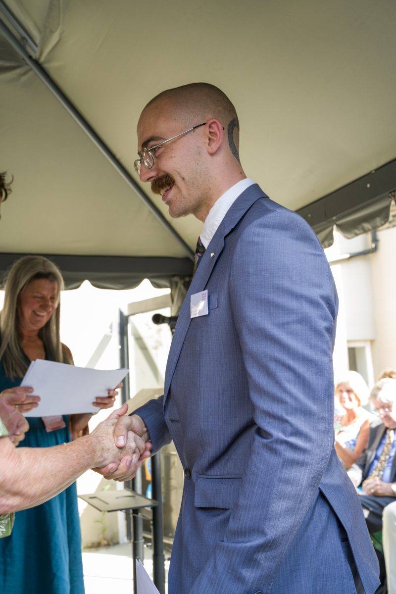 Graduating students and prize winners are celebrated at the Degree Show ...