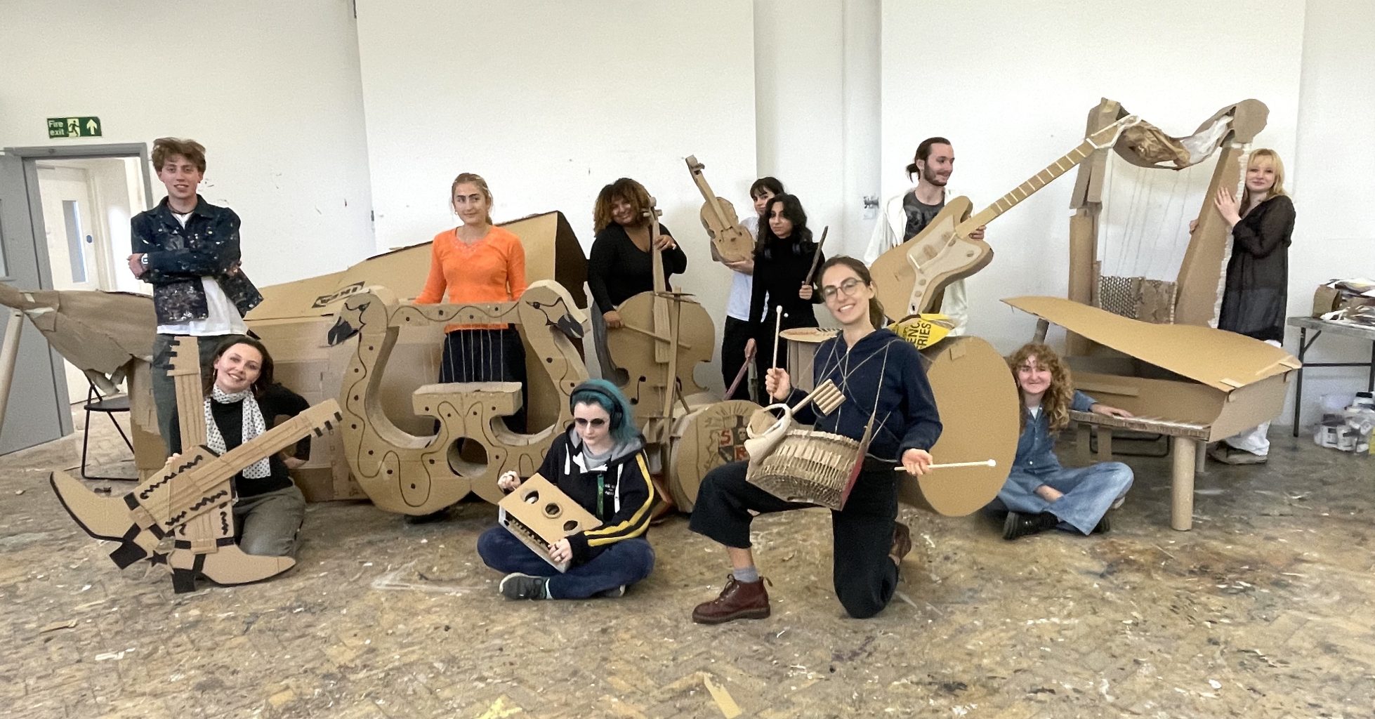 The Cardboard Orchestra Project | City & Guilds | London Art School
