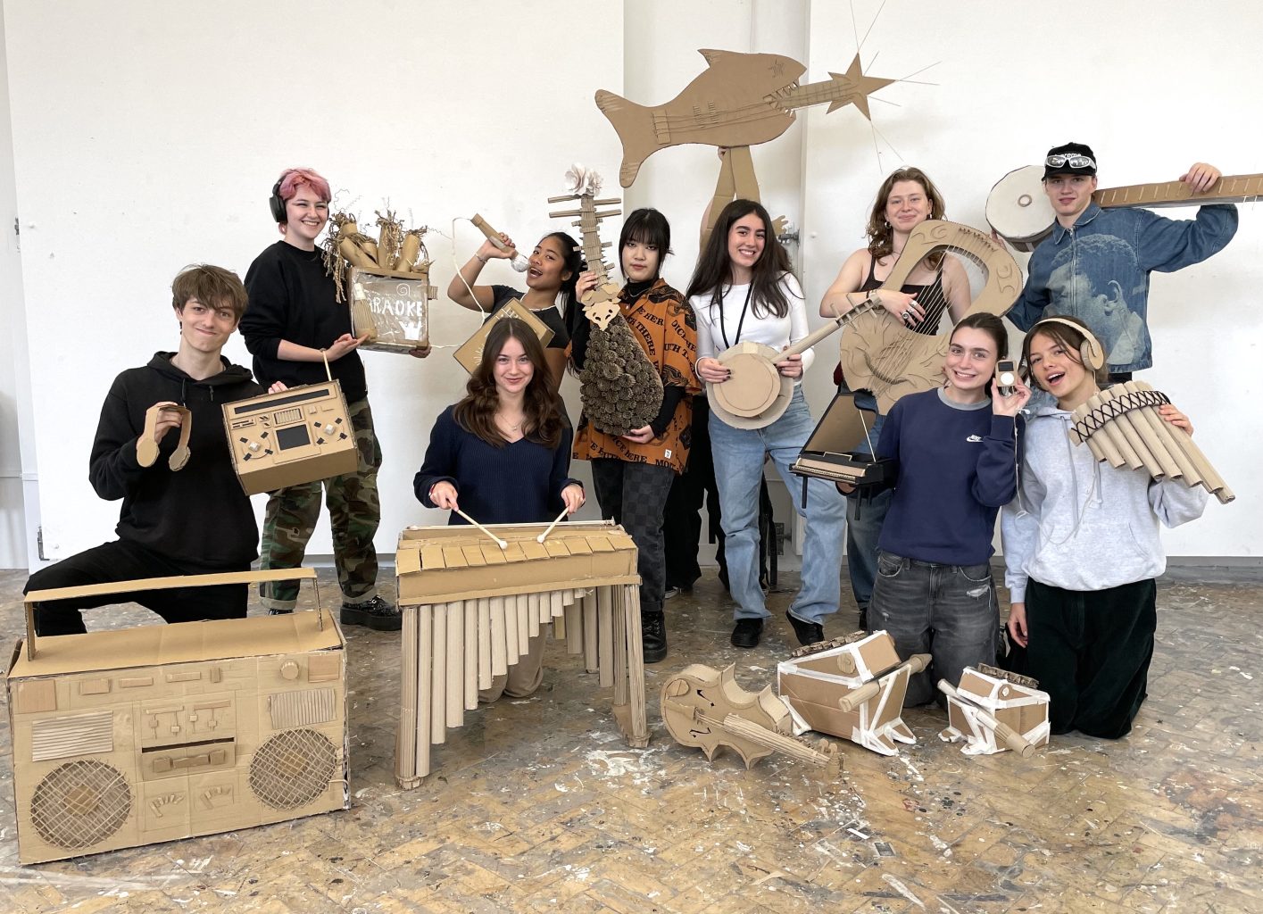 The Cardboard Orchestra Project | City & Guilds | London Art School