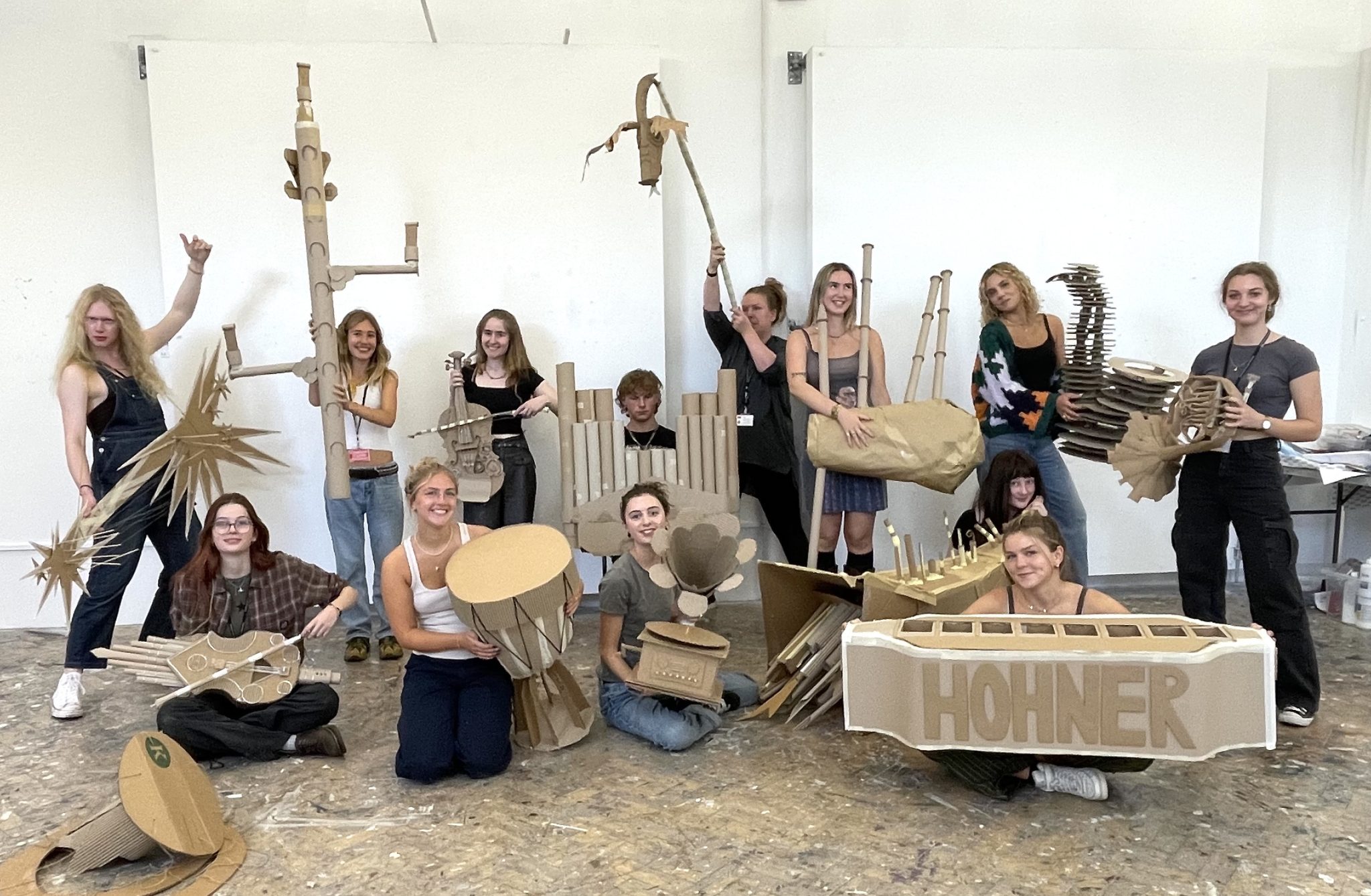 The Cardboard Orchestra Project | City & Guilds | London Art School