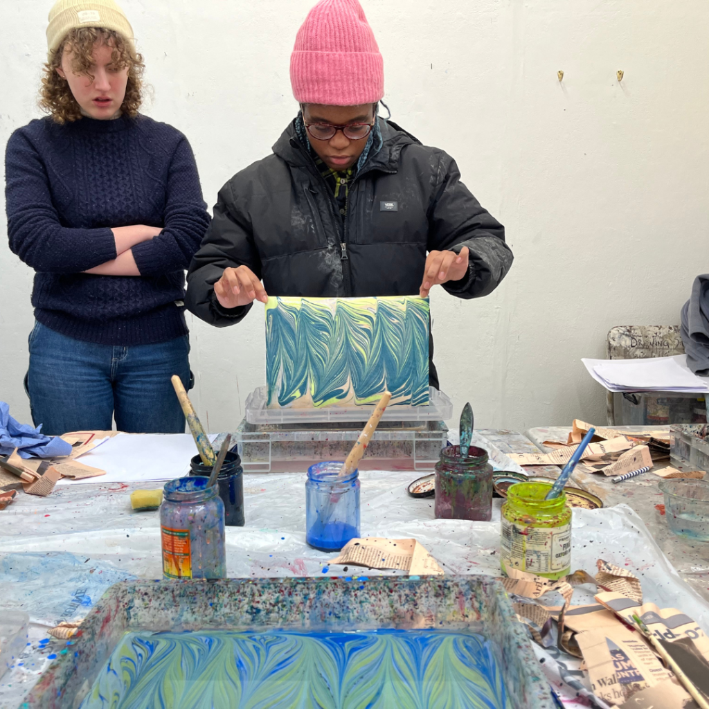 Marbling and Carving continues | City & Guilds | London Art School