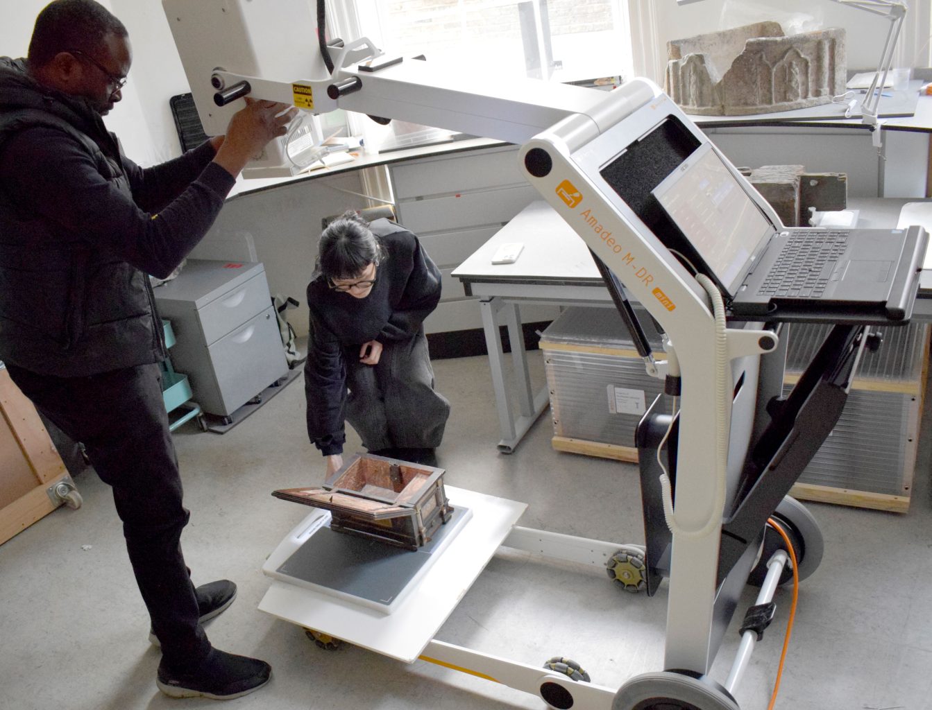 Conservation students use X-Ray analysis in their final year projects ...